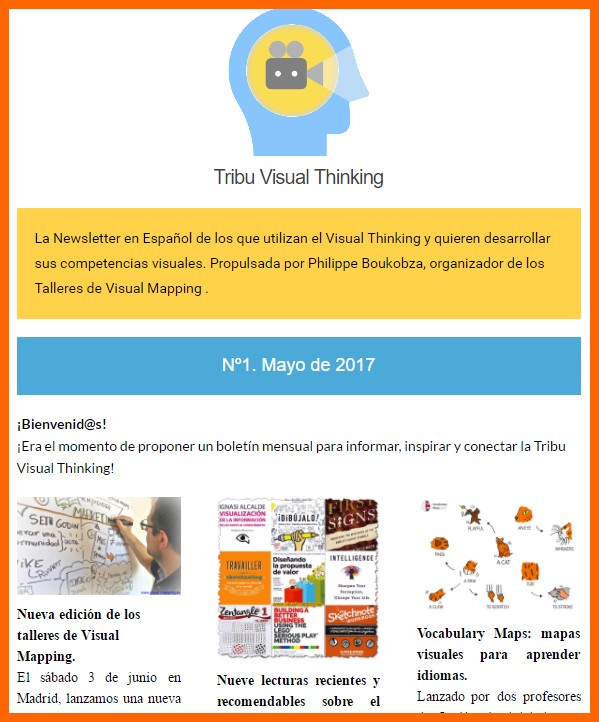 Tribu Visual Thinking: la primera newsletter está aquí! – Visual-Mapping.es